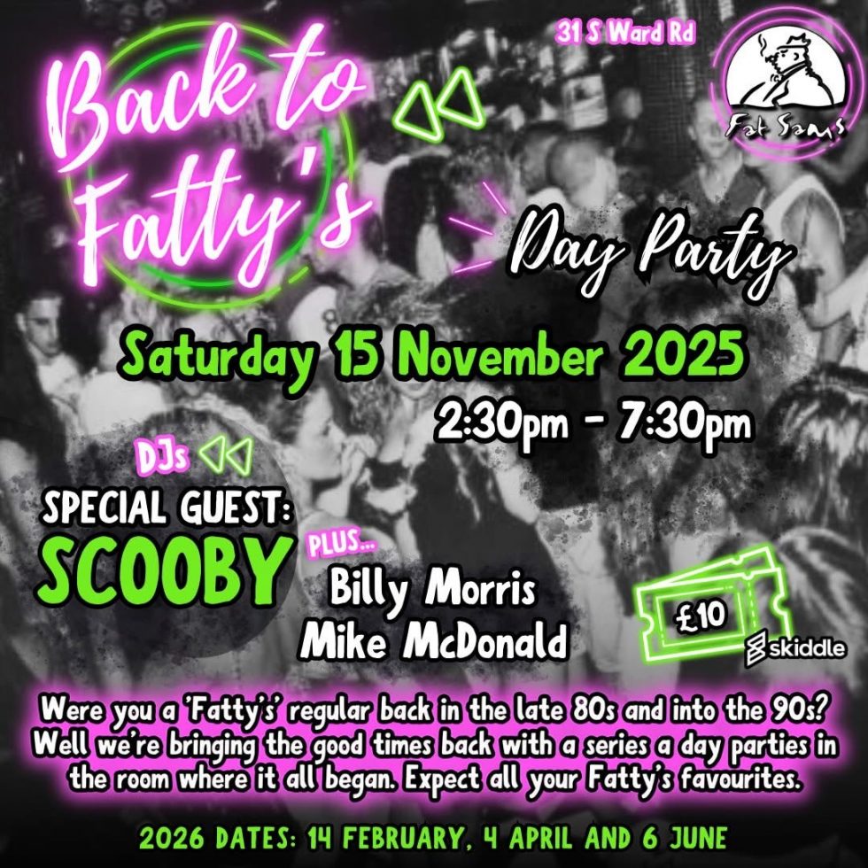 Events - Fat Sams Dundee Venue