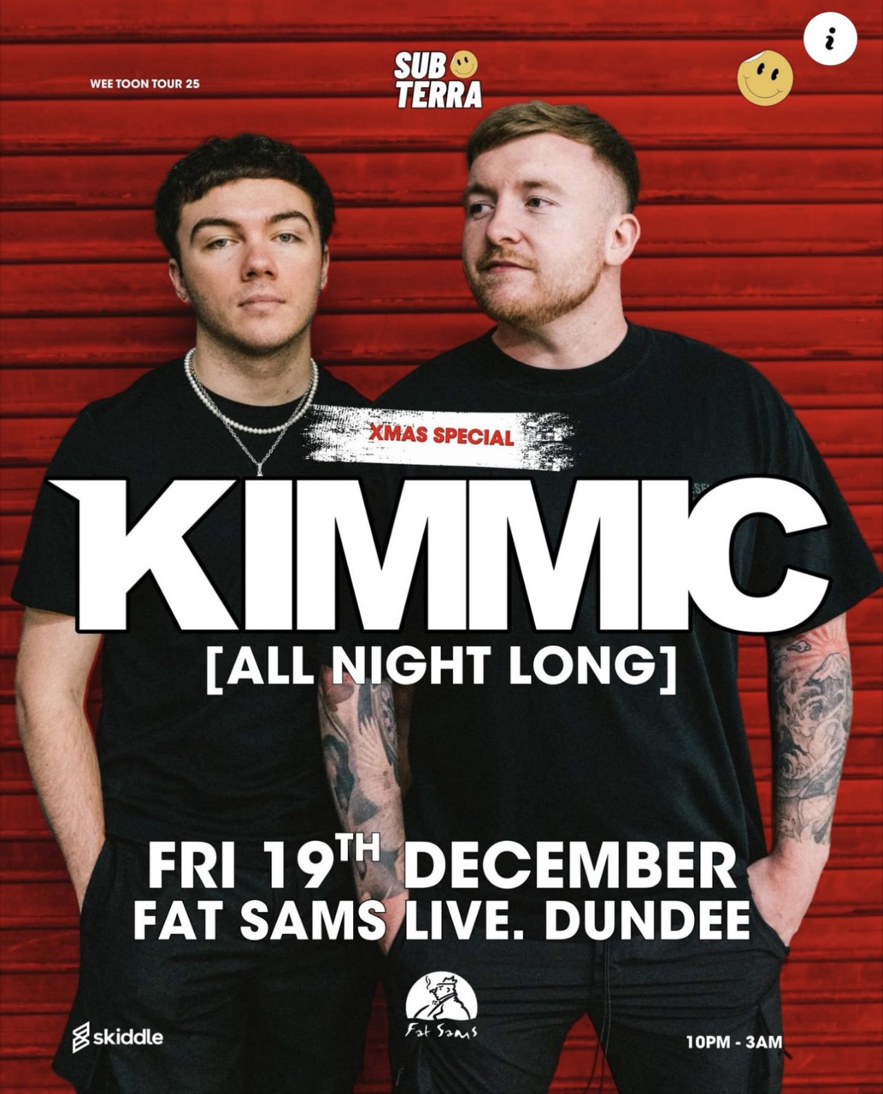 Events - Fat Sams Dundee Venue